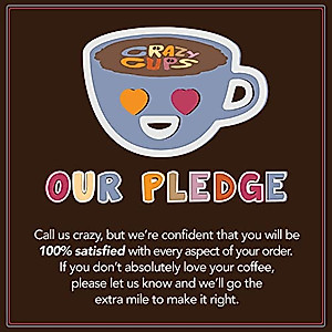 Crazy Cups Flavored Coffee for Keurig K-Cup Machines, Bananas Foster Flambe', Hot or Iced Drinks, 22 Single Serve, Recyclable Pods