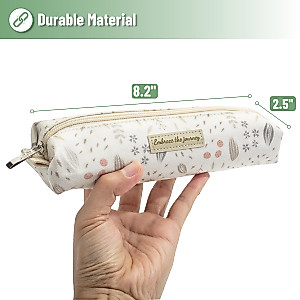 Mr. Pen- Cute Pencil Case Pouch, Boho Design, Multipurpose Canvas Bible Pencil Pouch