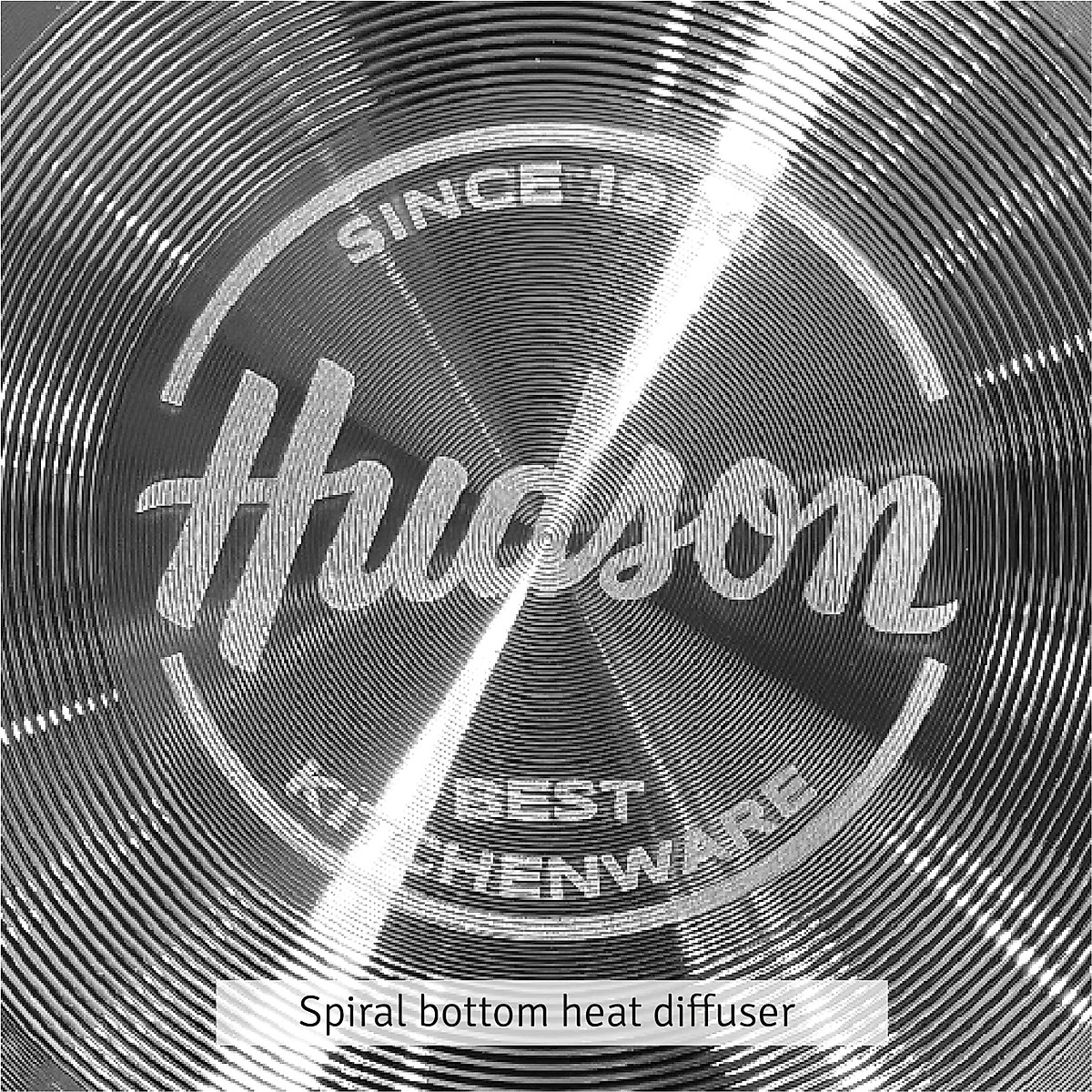 HUDSON Nonstick Grey Frying Pan 9Qt Cookware, Pots and Pans, Dishwasher Safe, 7.9-inch, Granite Nonstick