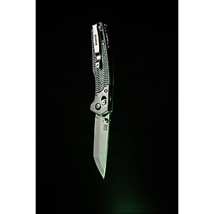 Schrade Alpha Class Truix with 3.5in S35VN Steel Blade, G10 Handle, USA Made for EDC and Hunting