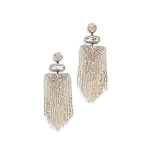 Deepa Gurnani Women's Deepa By Deepa Gurnani Jody Earrings, Silver, One Size