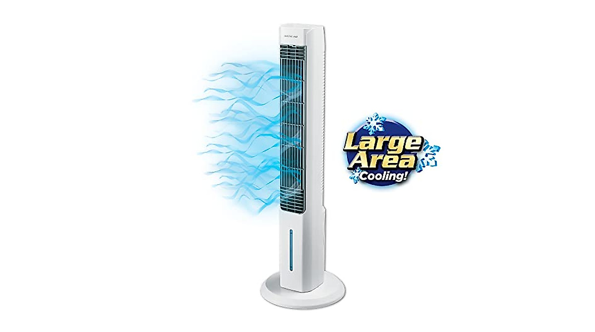 Arctic Air Tower 2.0 Evaporative Cooler - Large Area & Quiet Cooling