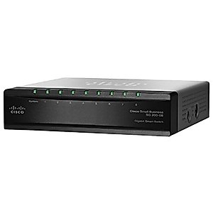 Cisco SG200-08 8-port Gigabit Smart Switch (SLM2008T-NA)