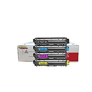 Speedy Toner Compatible Toner Cartridges TN221/TN225 use for Brother MFC-9130 MFC-9130CW Replaces Part # TN-221BK, TN-225C, TN-225Y and TN-225M- (4 Pack)