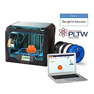 Dremel DigiLab 3D45-01 3D Printer with Filament - Heated Build Plate & Auto 9-Point Leveling - PC & MAC OS, Chromebook, iPad Compatible - Nylon, ECO-ABS, PETG, PLA Print Capable
