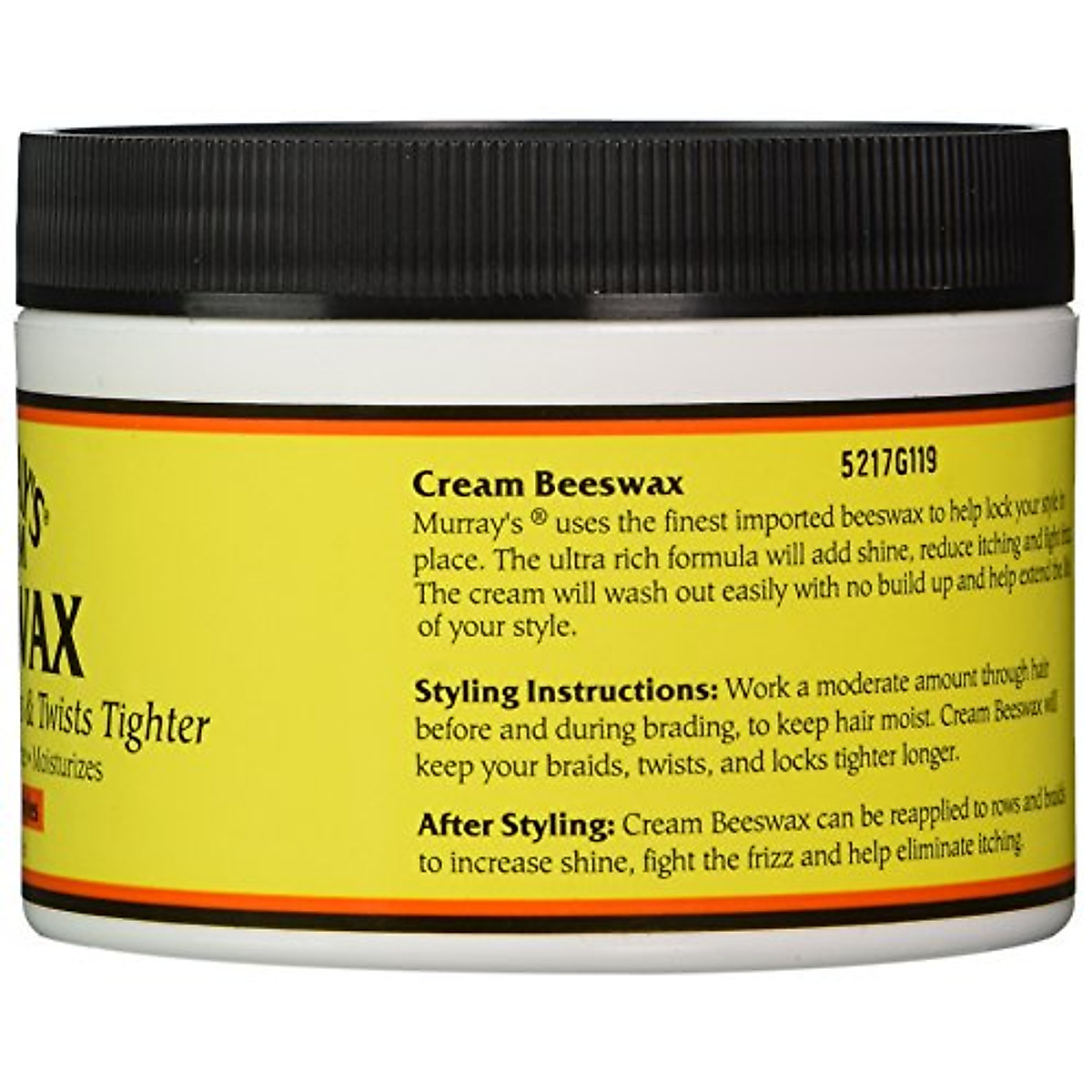 Murray's Beeswax, Cream, 6 Ounce
