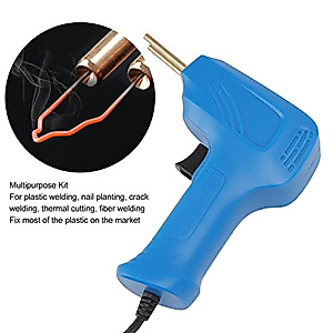 Biitfuu Plastic Welder Machine Plastic 220V Hot Staple EU Plug Plastic Welder Machine (US Plug 110V)
