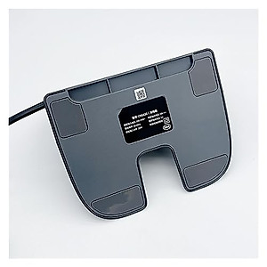 RuuTe Charger, Compatible for ECOVACS Charge Dock CH1833, Compatible for Deebot OZMO T8 AIVI T8+ T9+ N8+ N8 Pro Robotic Vacuum Cleaner Spare Parts (Color : Dock add UK Adapter)