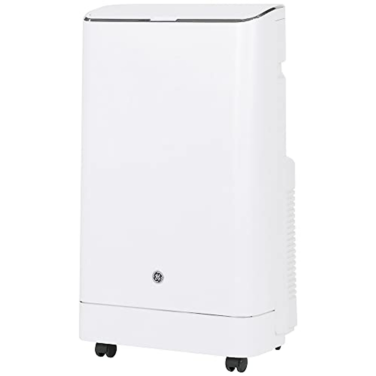 GE 14,000 BTU Portable Air Conditioner for Medium Rooms up to 550 sq ft. (9,850 BTU SACC), 3-in-1 with Dehumidify, Fan, and Auto Evaporation, Included Window Installation Kit