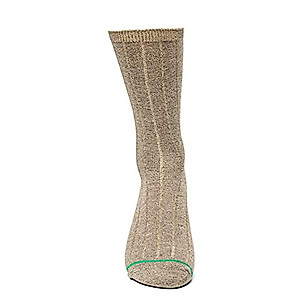 Insect Shield Lightweight and Comfy Traveler Sock with Built-In Bug Repellent, Khaki, Medium (Pack of 2)