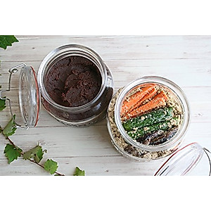 Luigi Bormioli Lock-Eat Handy Jar 67.75 Ounce (2 Liters)