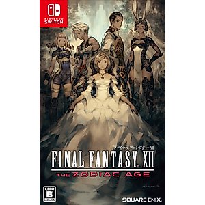 Square Enix Final Fantasy XII The Zodiac Age NINTENDO SWITCH REGION FREE JAPANESE VERSION