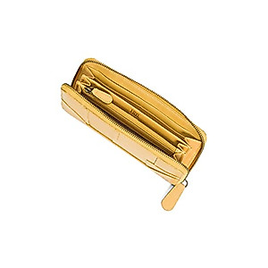 Frye Melissa Patchwork Zip Wallet, Yellow