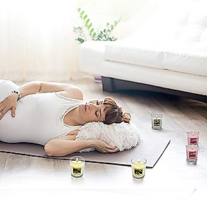 12 Packs Scented Aromatherapy Candle Set, 1.8 Oz Soy Votive Candle for Home Decoration, Candle Gifts for Christmas Thanksgiving and Anniversary