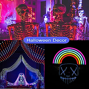 BR30 UV Black Light Bulb - 15W(100w Equivalent) E26 Medium Base, UVA 385-410nm, Blacklight Flood Light Bulbs Perfect for Body Paint, Blacklights Party, Fluorescent Poster, Halloween, Bedroom, 2 Pack