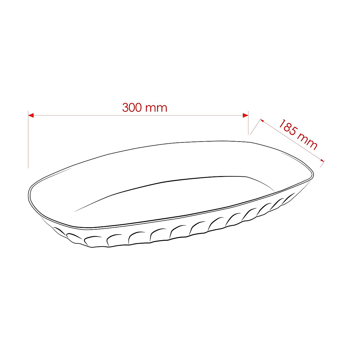 Mintra Home Unbreakable Bowls and Trays (Bold Collection) (Utility Tray 2pk, Dark Orange)