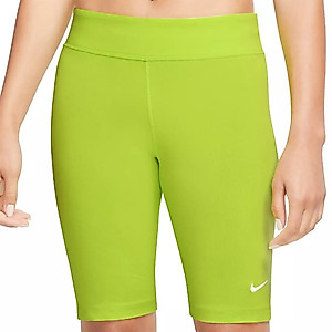 Nike Essential Biker Shorts, Green, X-Small