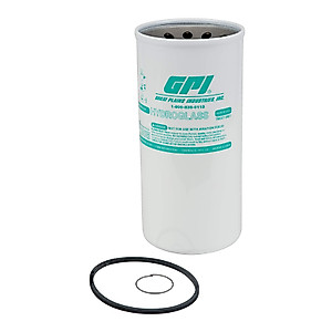 GPI PW-40-2-1.5 Water and Particulate Bio-Tek Filter for use with Fuel Transfer Pumps up to 40 GPM (151 LPM), 2 Micron, 1.5-16 UNF Thread (GPI Genuine Accessory 129340-05)