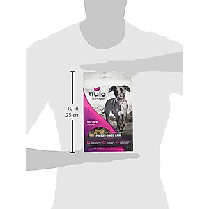 Nulo Freestyle Freeze-Dried Raw, Ultra-Rich Grain-Free Dry Dog Food for All Breeds and Life Stages with BC30 Probiotic for Digestive and Immune Health