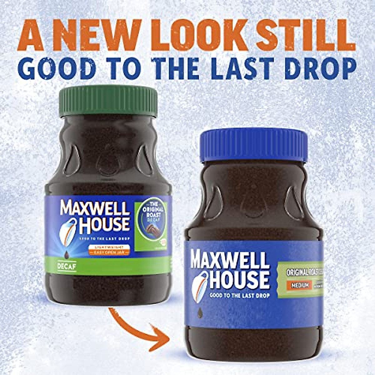 Maxwell House The Original Roast Decaf Instant Coffee (8 oz Jar)