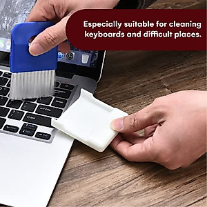 EFFORTLESS CLEANUP SET WTIH LASTING QUALITY MATERIAL: Keep your home or workspace spotless with this convenient dustpan and brush set. Enjoy effortless cleanups and lasting quality with every use.