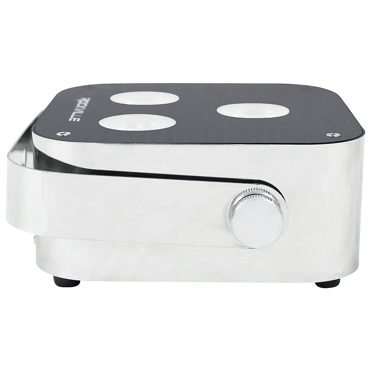 (2) Rockville MINI RF3 RGBWA+UV DMX DJ/Party LED Wash Lights+4-Ch. RF Par Remote