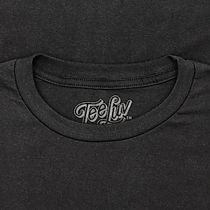 Tee Luv Men's MTN Dew Racecar T-Shirt - Mountain Dew Soda Logo Racing Shirt, Black, M