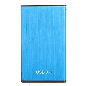 Dilwe YD0018 USB 3.0 HDD Portable Mobile Hard Drive for Laptop, 2.5 Inch Blue Color Universal External Hard Drive for PC, 80G 2TB Mechanic Hard Drive for Windows 7 8 10 Linux OS X 80G