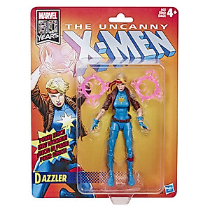 Marvel Retro 6"-Scale Fan Figure Collection Dazzler (X-Men) Action Figure Toy – Super Hero Collectible Series