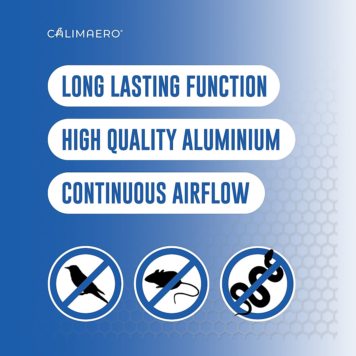 calimaero® 2 Pack Bird Stop Dryer Vent Grill Screen Guard Insert 8.8in x 8.8in Customizable 3inch to 8inch Stops Nesting in Bathroom Exhaust Vents