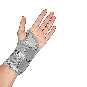 NuCamper Wrist Brace Carpal Tunnel Right Left Hand for Men Women Pain Relief, Night Wrist Sleep Supports Splints Arm Stabilizer with Compression Sleeve Adjustable Straps,for Tendonitis Arthritis