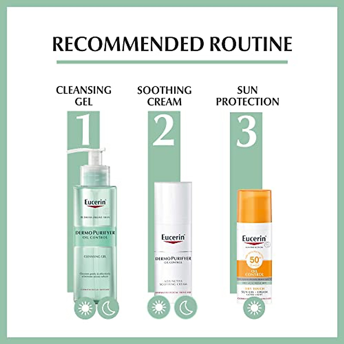 Eucerin Dermo Purifyer Oil Control Adjunctive Soothing Cream 50ml