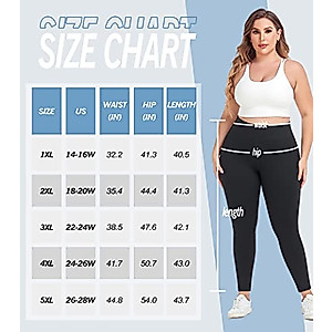 COOTRY Plus Size Fleece Lined Leggings for Women Thermal Underwear Long Johns Base Layer Pajama Bottoms Cold Weather Pants Black 2XL