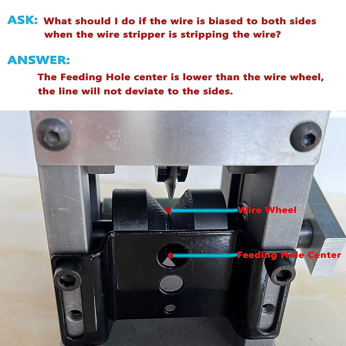 GYZJ Wire Stripper Machine Manual Drill Powered 0.06-0.98 in (1.5-25 mm) for Scrap Cable Copper Recycling Hand Crank Wire Stripping Machines Tool Maquina Para Pelar Cables de Cobre