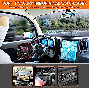 Dash Cam Hardwire Kit with Overheating Protection Converts 12-28V to 5V USB for Mirror Cam GPS Navigation and Radar Detection (Type C)