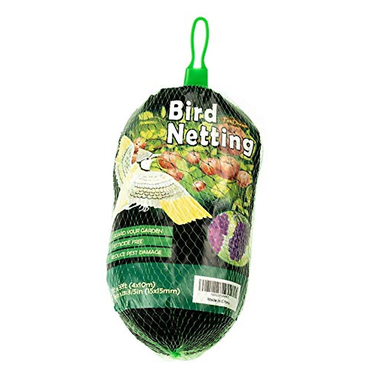 PetiDream Bird Netting -Stops Hawks,Birds from Plants ,Fruit Trees and Vegetables - Perfect as Garden Netting and Protective Net in 13ftx 33ft,Black