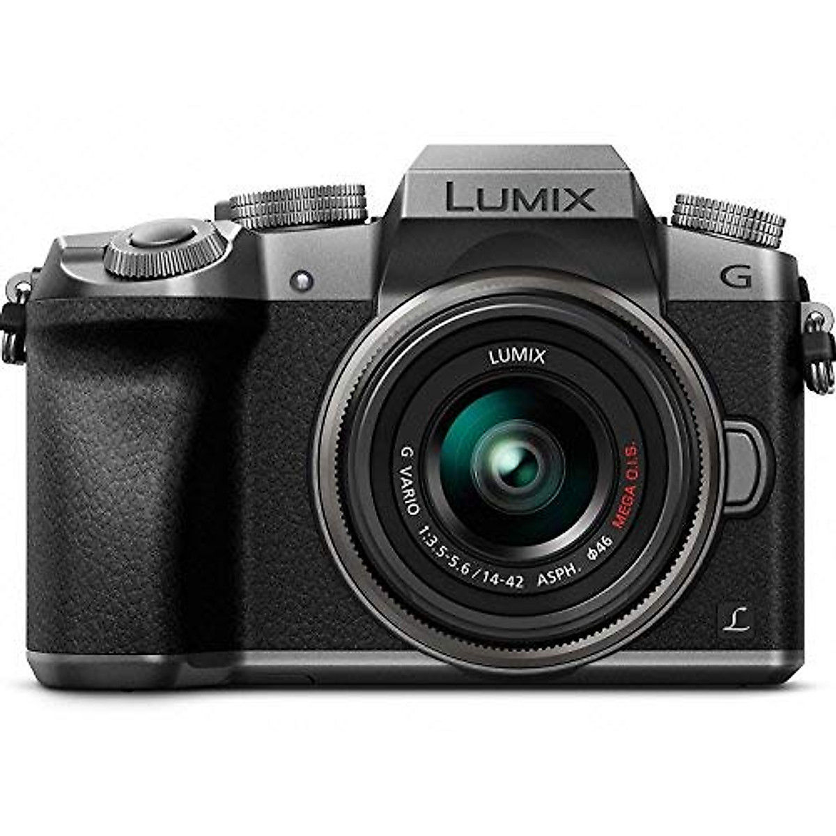 Panasonic LUMIX G7 Mirrorless Camera with 14-42mm f3.5-5.6 II ASPH Lens (Silver, Renewed)