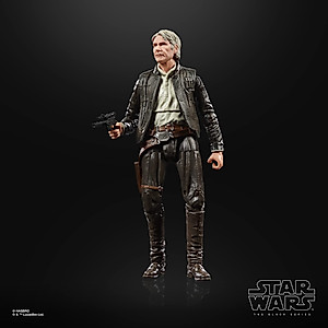 STAR WARS The Black Series Archive Han Solo Toy 6-Inch-Scale The Force Awakens Collectible Action Figure, Toys for Kids 4 and Up