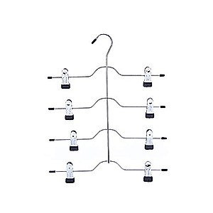 SmarTopus Multi-functional Four-layer Stainless Steel Pants Rack Hanger