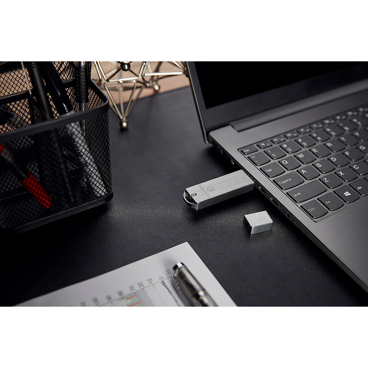 Kingston Ironkey S1000 4GB Encrypted USB Flash Drive On-Device Cryptochip FIPS 140-2 Level 3 Multi-Password Security Options IKS1000B/4GB