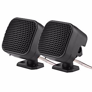Car o Speakers, Car Stereo Tweeter Speakers, 1 Pair 12V 500W Mini Car Speaker o Tweeters 200mm 98dB Loudspeaker Automobile Speaker