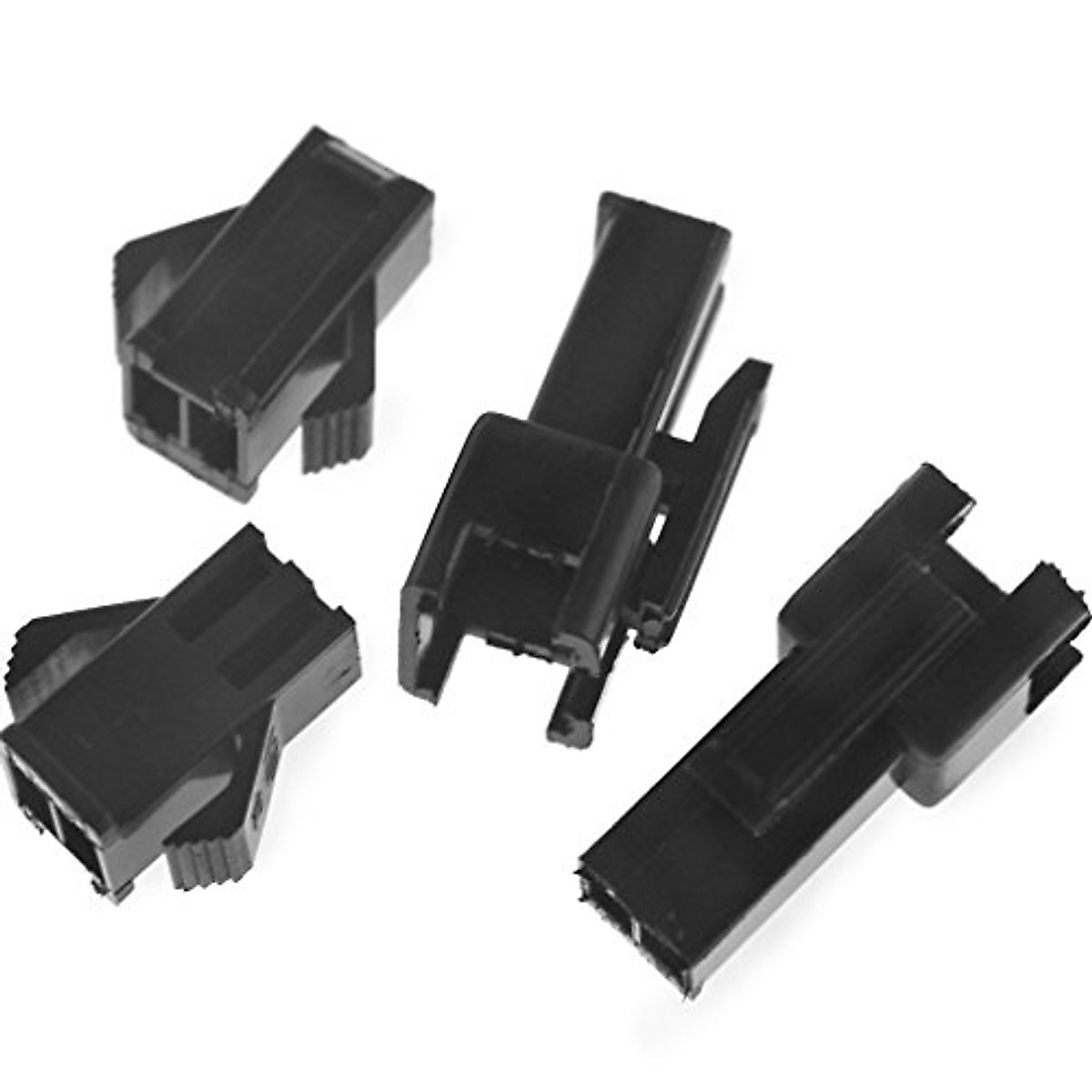 Jst Sm 2-Pin Plug Brass Terminal Connector 10 Male10 Female 2.5Mm Pitch