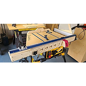 Rockler 24" Aluminum Miter Bar - Aluminum Bar for Smooth-Sliding Action on Table Saws, Router Tables, Workbenches, & More – For any Standard 3/4" x 3/8" Miter Slot – Accessories for Table Saw
