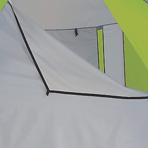 Coleman Beach Shade Canopy Tent, Lightweight & Portable Beach Shade Sets Up in 5 Minutes, UPF 50+ Sun Protection Includes Sand Bags & Stakes to Withstand Wind, Great for Beach, Park, Yard, Picnics