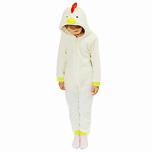 COSUSKET Chicken Oneise Pajamas Child Halloween Costume Age 2-14