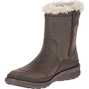 Merrell womens Tremblant Ezra Buckle Polar Waterproof Hiking Boot, Espresso, 7 US