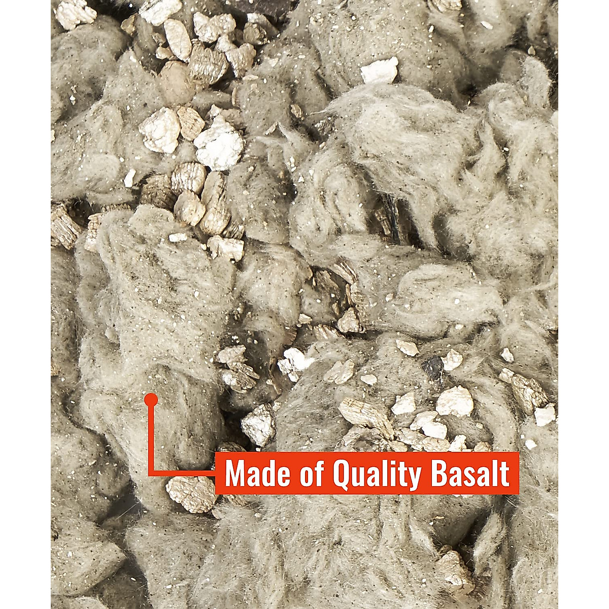 GASPRO Gas Fireplace Embers, 10 Oz. Glowing Embers for Gas Fireplace - Ventless, Insert, Vented, Propane, Natural Gas, Realistic