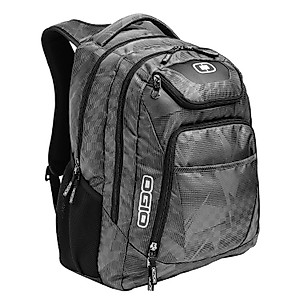 OGIO 411069-BLACK Business Excelsior 17" Laptop Backpack/Rucksack, Black/Silver