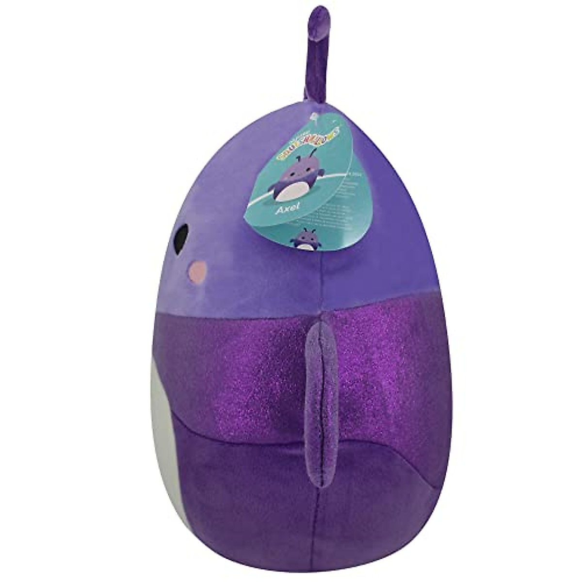 Squishmallows 12-Inch Axel Purple Beetle - Medium-Sized Ultrasoft Official Kelly Toy Plush