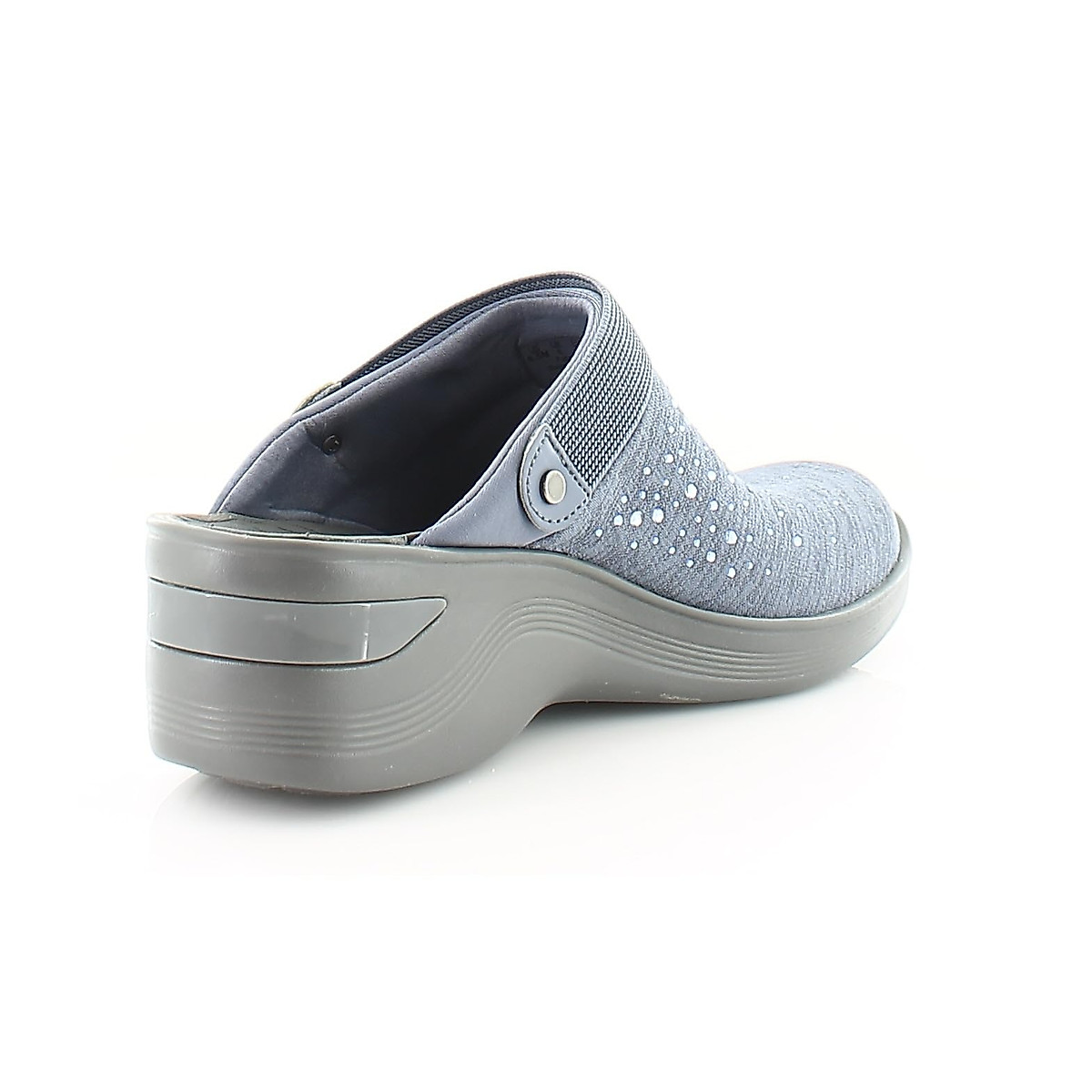 BZees Women's Dashingbrigh Folkstone Blue Rhinestone Fabric